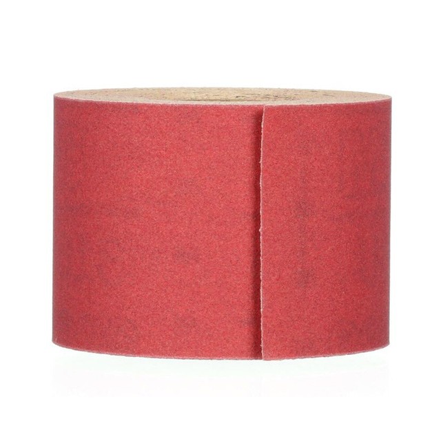 3M Red 1688 Stick It Adhesive Back Continuous Sheet Roll Sandpaper 80 ...