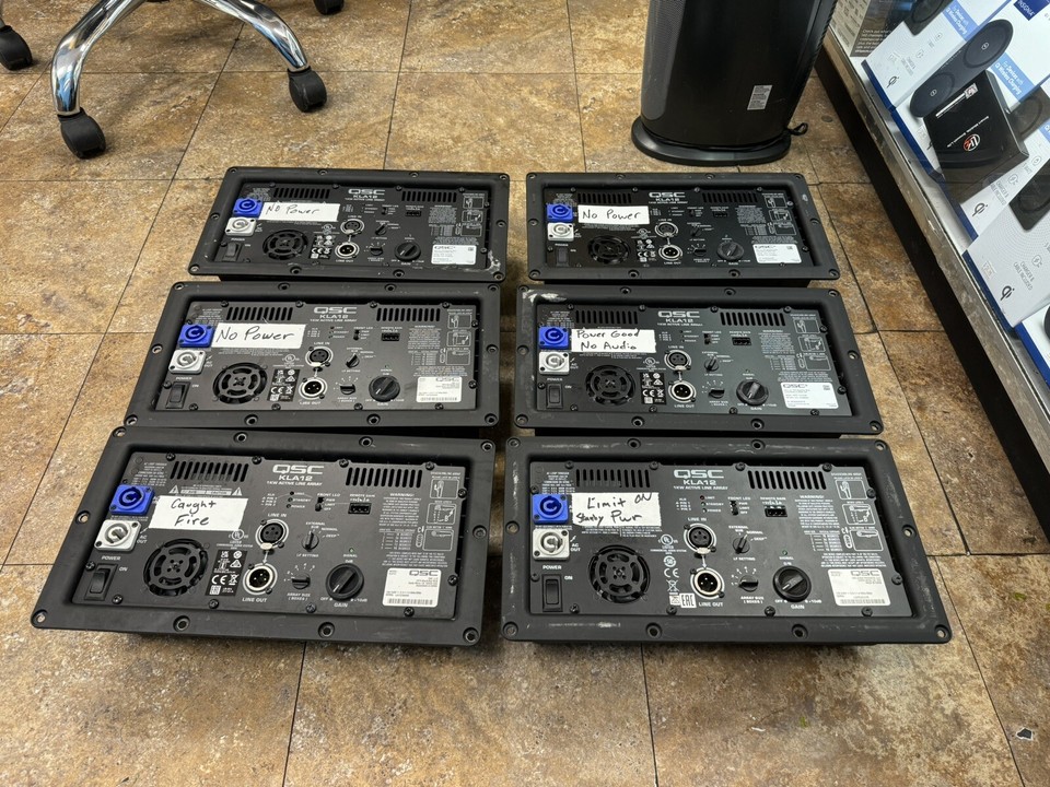 QSC KLA12 Amp Module - REPAIR SERVICE! Professional Service ...