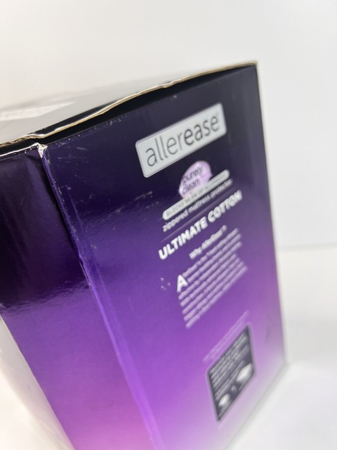 Allerease Ultimate Cotton Zippered Mattress Protector King Size for sale online | eBay