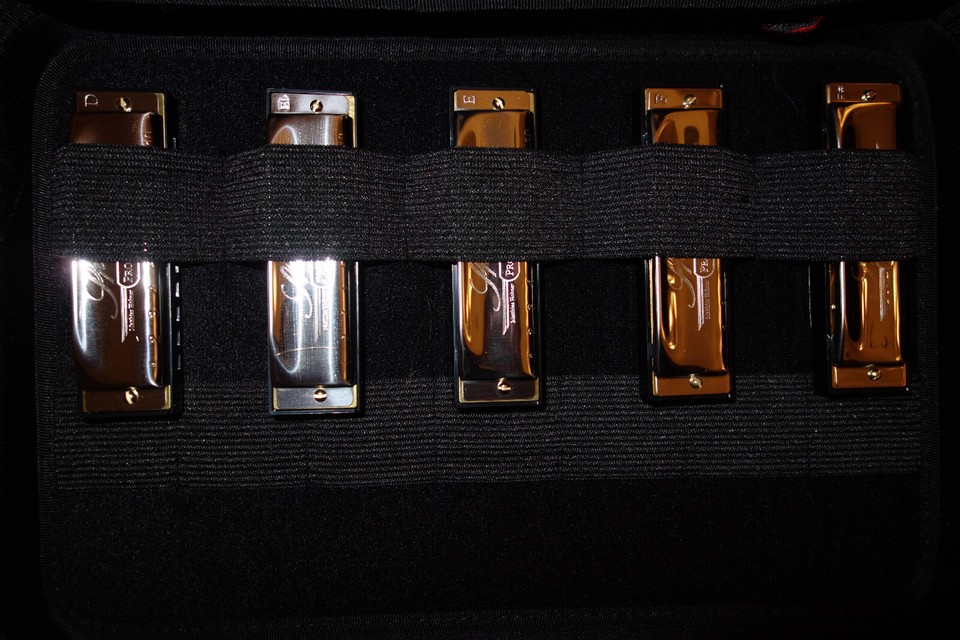 new HOHNER SPECIAL 20 SET 12 HARMONICAS Key G Ab A Bb B C Db D Eb E F ...