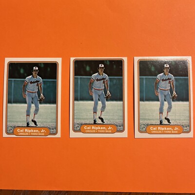 1982 Fleer Cal Ripken #176 Record 2632 Consecutive Games! You Choose ...