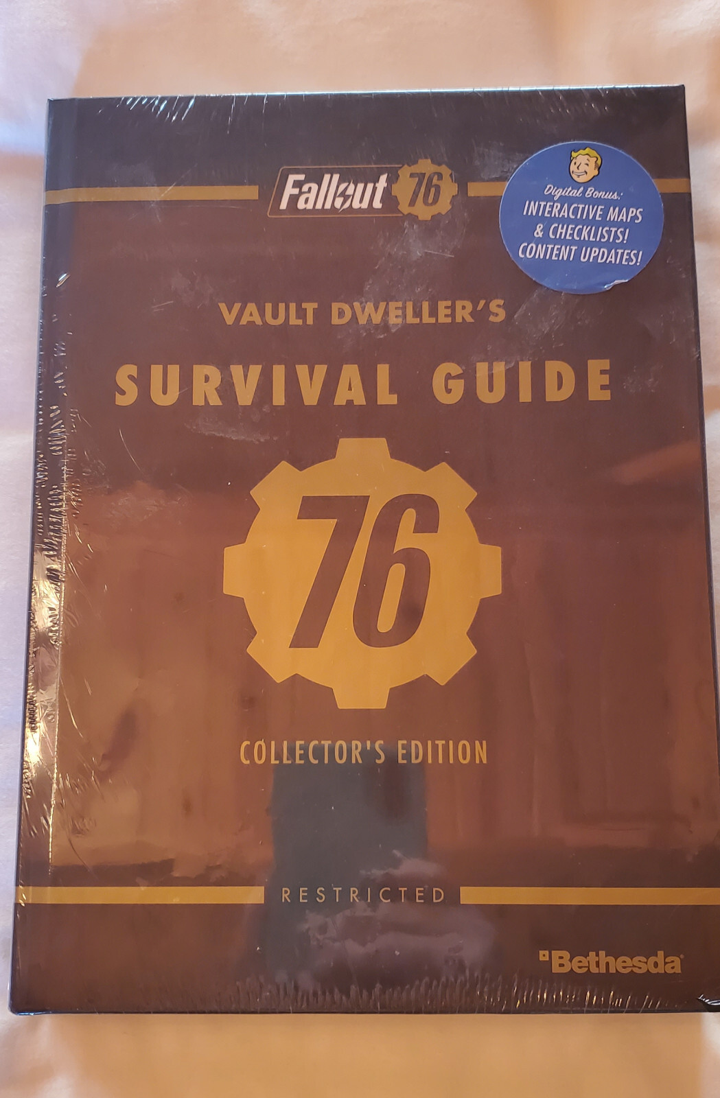 Fallout 76 VAULT DWELLER'S SURVIVAL GUIDE + XBOX ONE STEELCASE GAME NEW ...