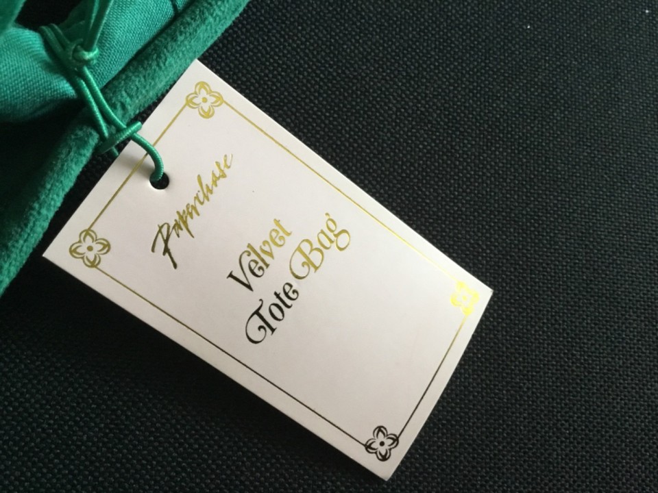 Paperchase Emerald Green Velvet Tote Bag BNWT | eBay