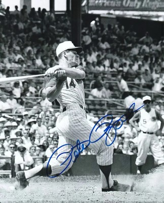 Pete Rose Autographed Cincinnati Reds RARE Signed 8x10 Photo! reprint ...