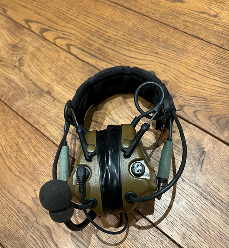 3M Peltor Comtac III ACH Kit, Dual coMM, Headband - COYOTE BROWN | eBay UK
