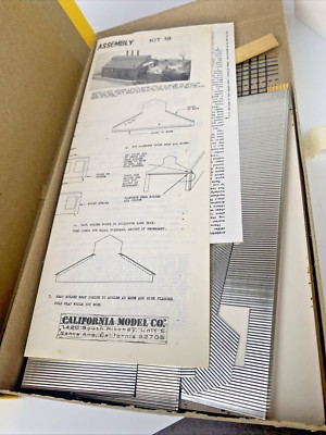 California Model Co. 19 PACIFIC FOUNDRY CO HO Scale Corrugated Metal ...
