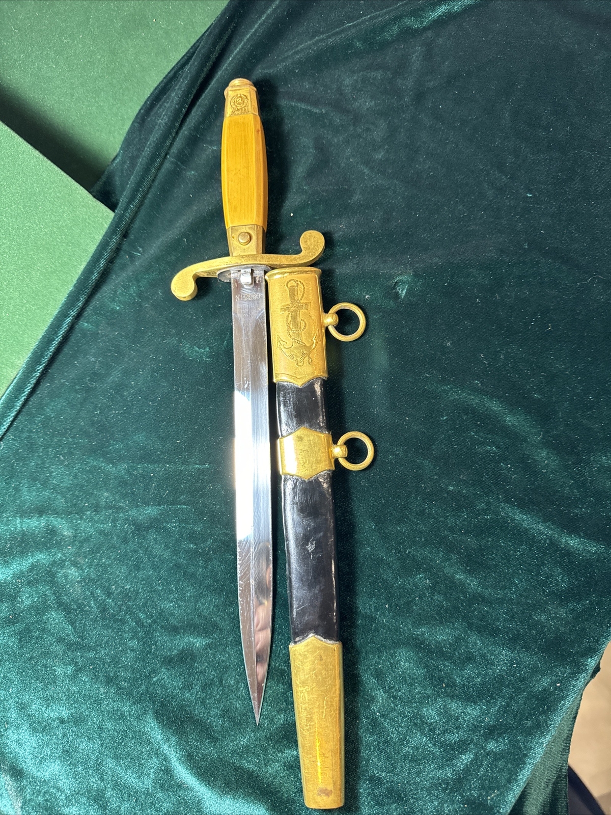 SOVIET OFFICER DAGGER (sailor ) the full dress uniform ZIK 1951 ...
