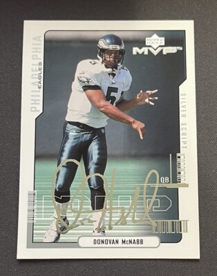 Donovan McNabb 2000 Upper Deck MVP #127 Silver Script Philadelphia ...