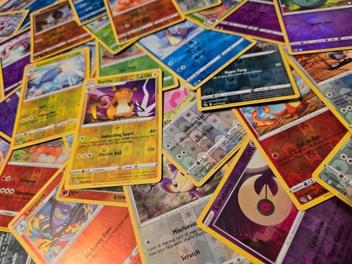 5000 Reverse Holographic Pokemon Cards | Bulk Lot - Common - Uncommon ...