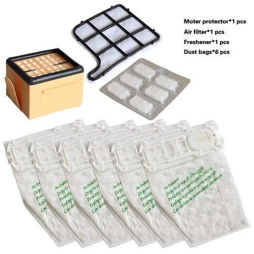 HEPA Filter Motor Protection Filter Freshener Dust Bags for Vacuum ...