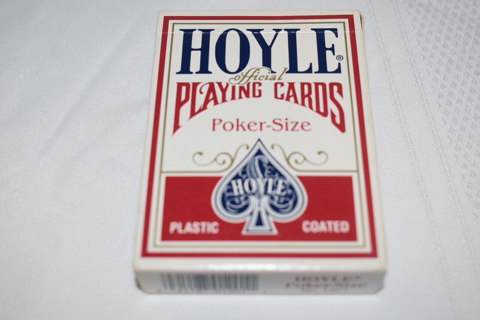 Hoyle Poker Size Playing Cards No. 1201 Red Back Made in USA 1999 | eBay