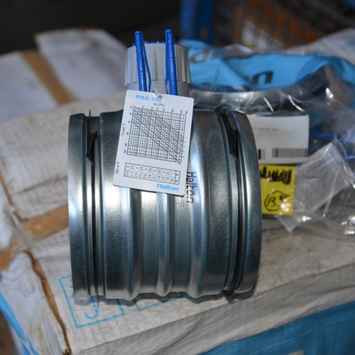 HALTON PRA/N - 160 DUCT regulator 160mm Airflow damper Galvanized | eBay