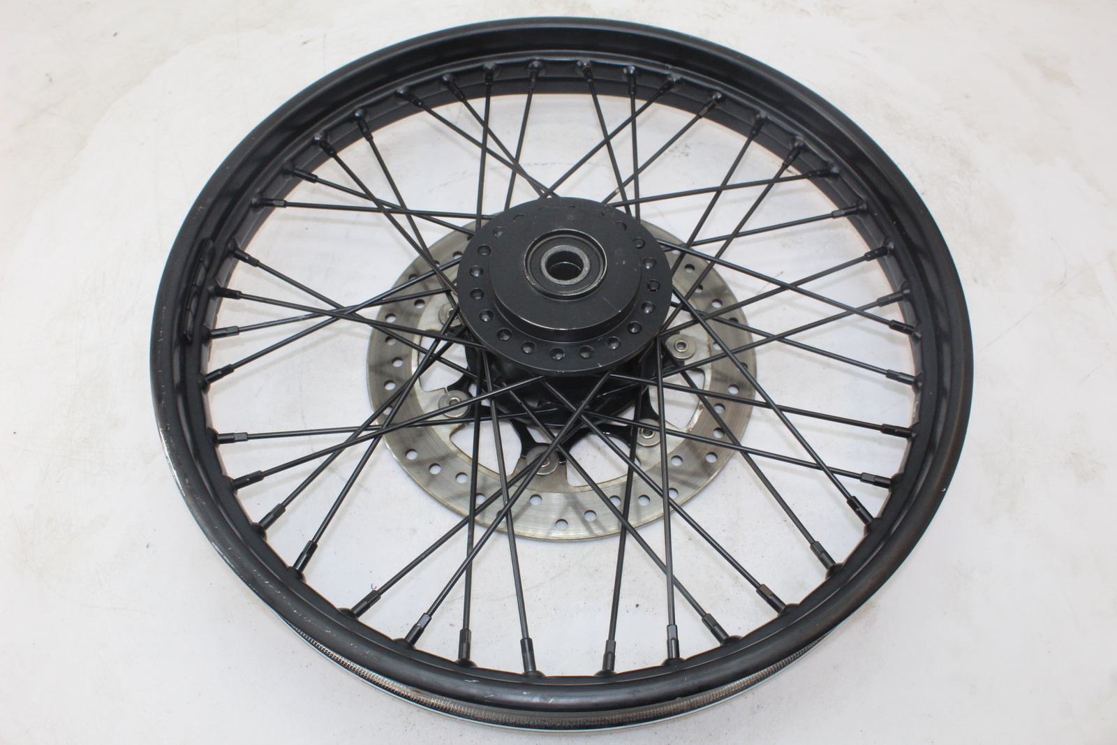 18-22 SPORTSTER 883 FRONT REAR WHEEL PAIR RIM SET BACK 40 SPOKE SPOKED ...