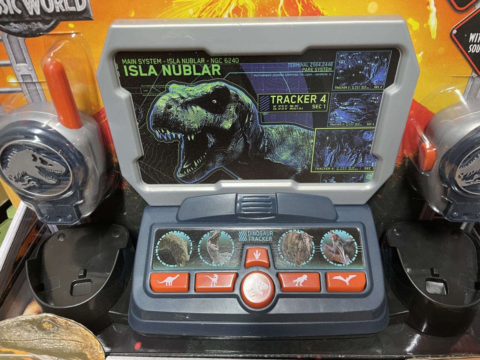 eKids Jurassic World 2 Command Center With Kid Friendly Walkie Talkies ...