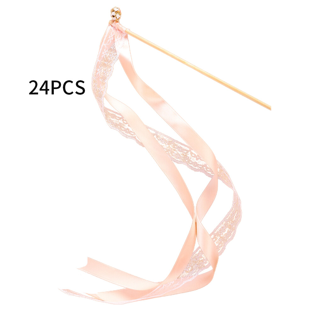 With Bell Wedding Decor Sticks Party Streamer Performance Ribbon Wand ...