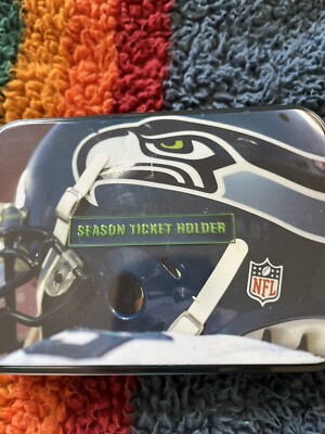 NFL SEATTLE SEAHAWKS Season Ticket Gift- 2 Decks of Playing Cards w ...