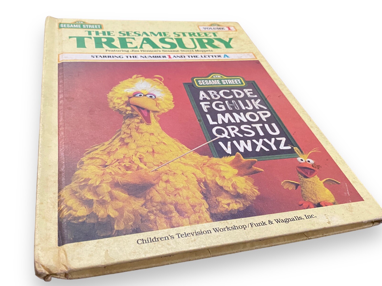 The Sesame Street Treasury Book: Volume 1 Vintage 1983 Jim Henson Big ...