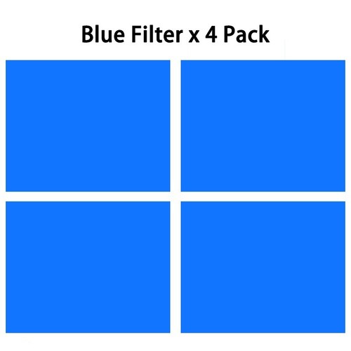 Color Correction Gel Paper Lighting Filter for Photo Studio Light Blue ...