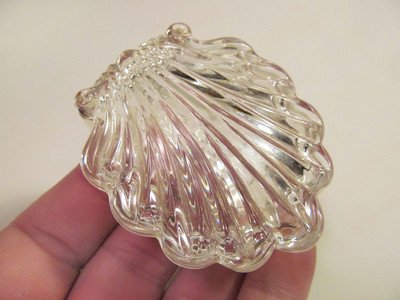 *Classical Shell Shaped Glass Trinket Jewelry Dresser Box with Lid | eBay