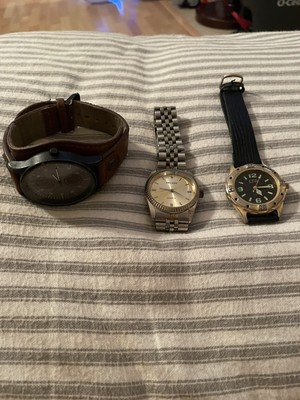 Three Men’s Watch Lot. Decade, LTD & Unbranded Wrist Watches. New ...