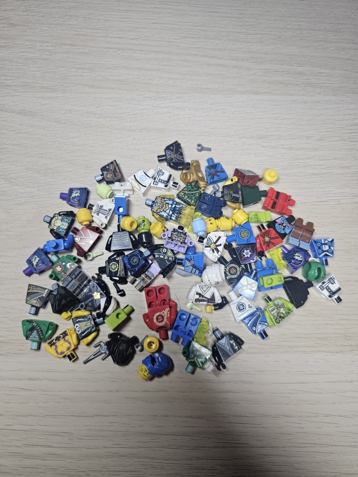 LEGO Ninjago Mini Figure Parts and Pieces Large Bundle | eBay UK