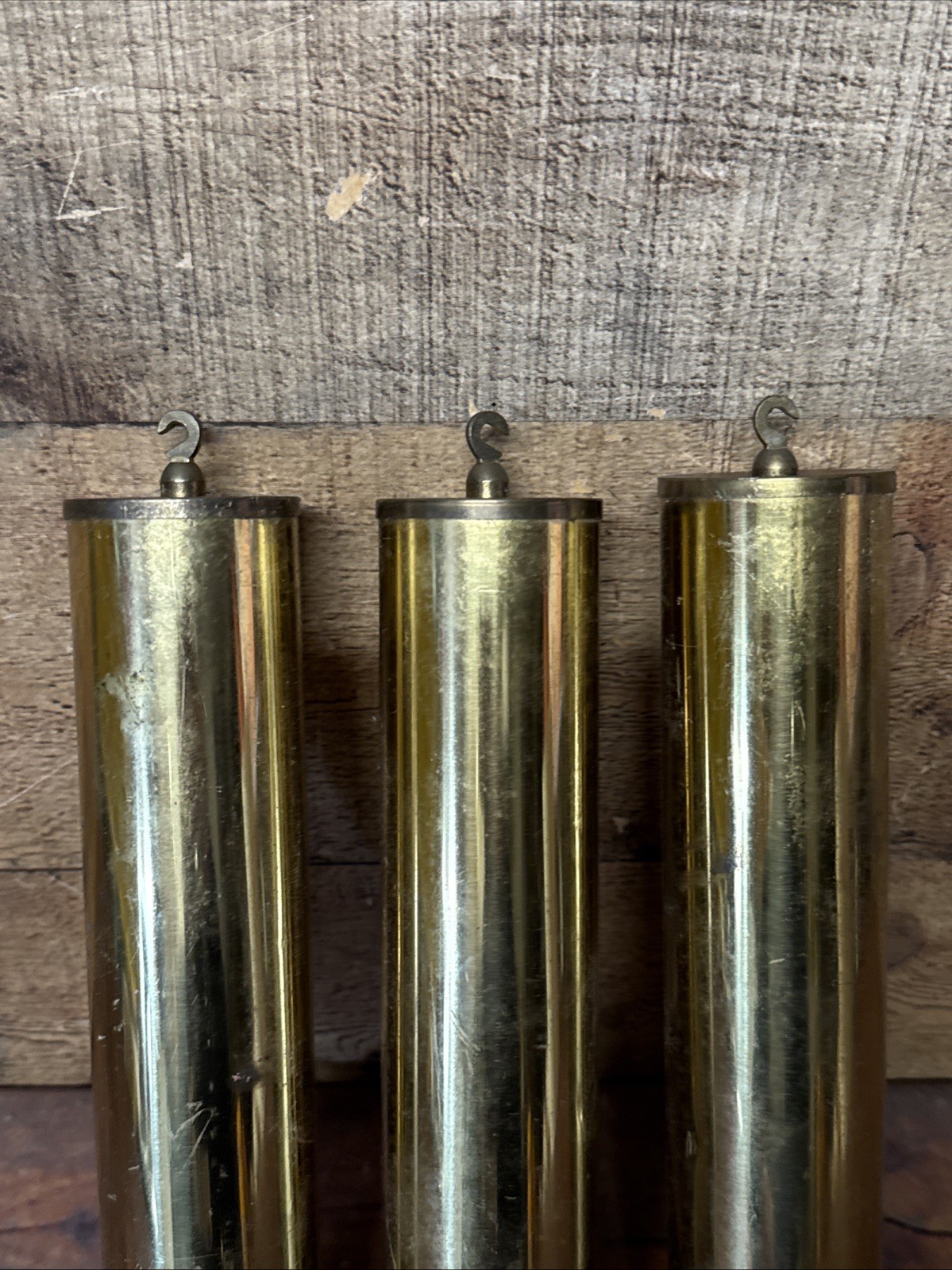 Howard Miller authentic Grandfather Clock Weight Shells qty-3 | eBay