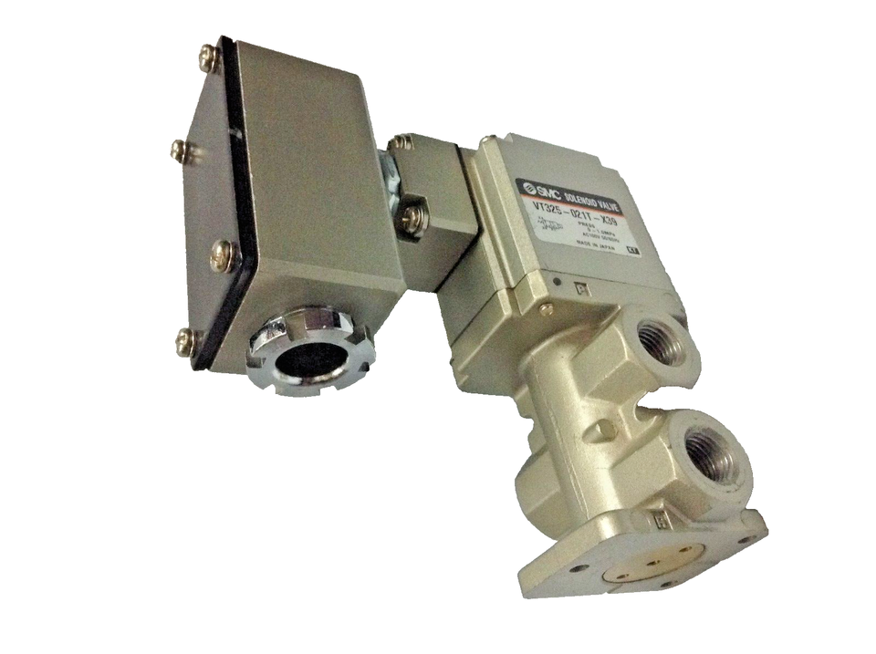 SMC VT325 Series VT-325-021T-X39 3 way Pneumatic Solenoid Valve 1/4 ...