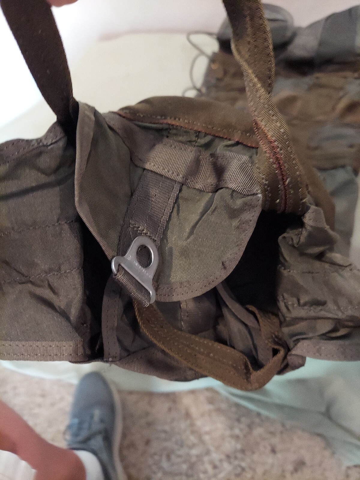 Military Army Cargo Parachute Pack Bag MFR 53616 | eBay