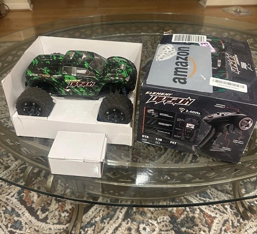 Tenspeed Element Division Off-Road RC Monster Truck Toy Green & Black ...