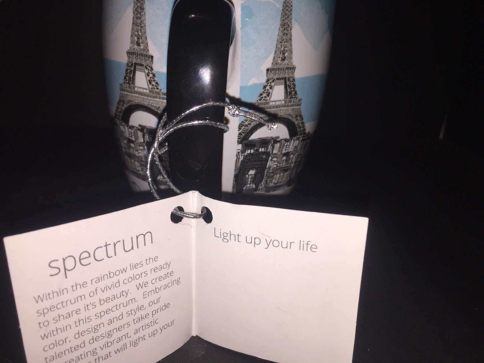 Spectrum Designz Handmade Coffee Mug 16 oz "J’amie Paris” City Scape ...