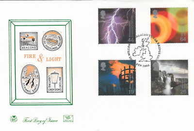 (85566) GB Stuart FDC Fire & Light Tower Bridge Millennium Beacon ...