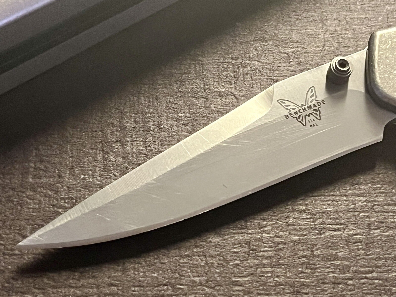 Benchmade Knife 941 943 Titanium Osborne Ti Scales S30V Rare Limited ...