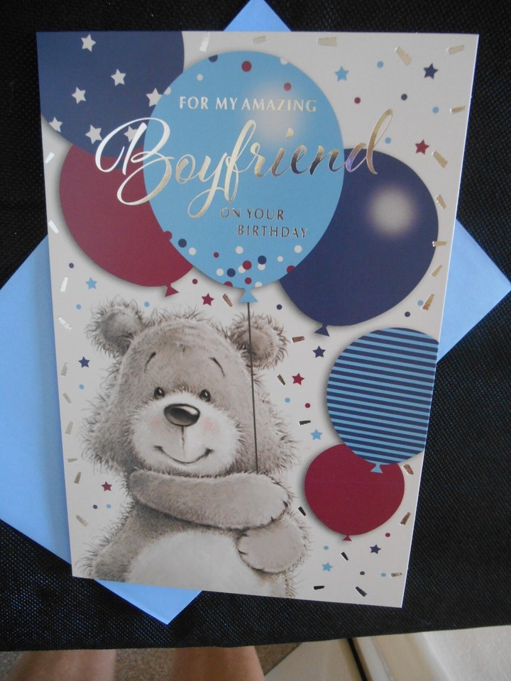 Boyfriend Birthday Card ~ With Love To My Boyfriend ~ For My Gorgeous ...