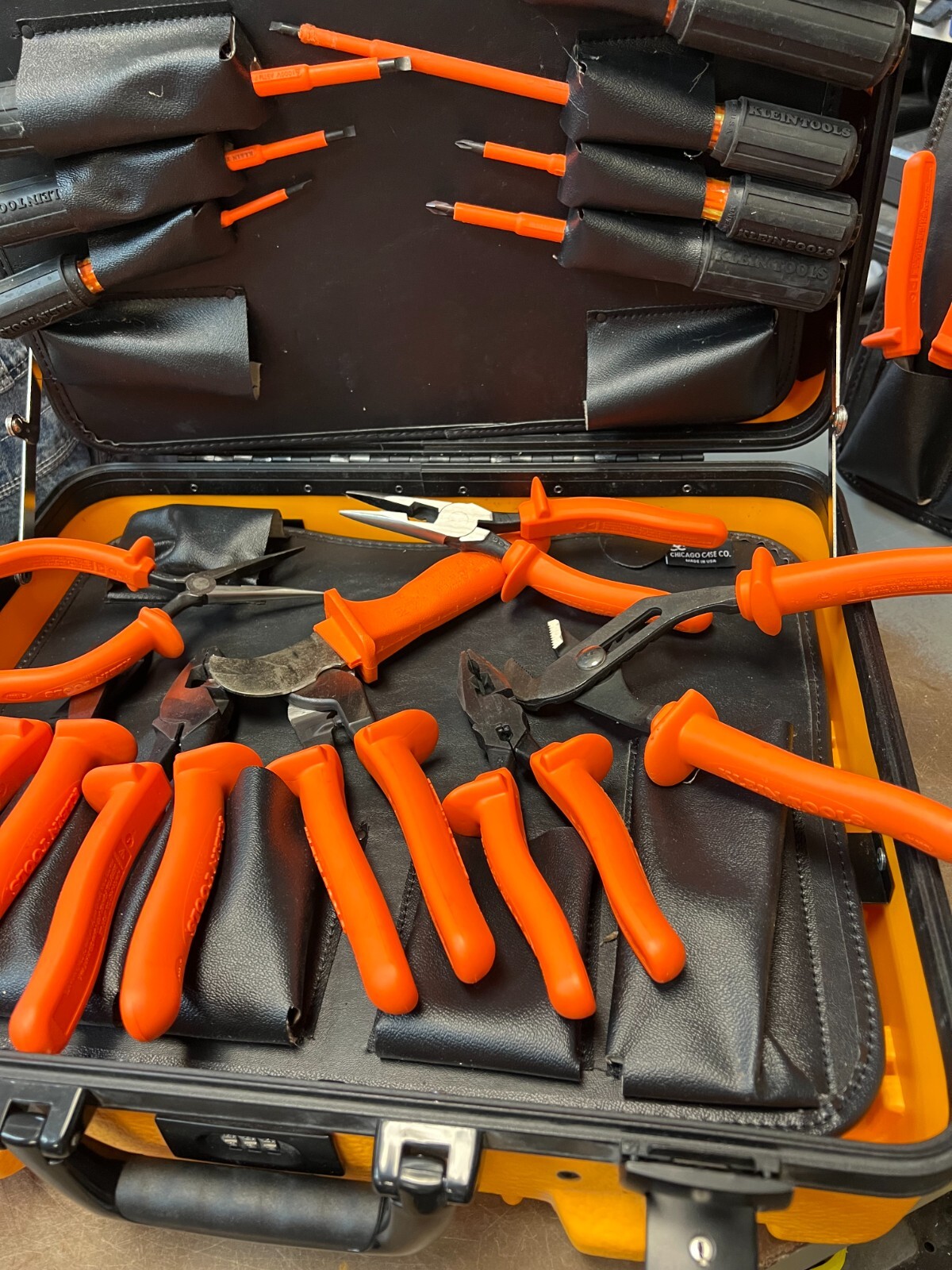 Klein Electrician Tool Set with hard case | eBay