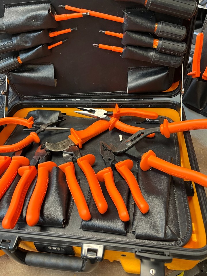 Klein Electrician Tool Set with hard case | eBay