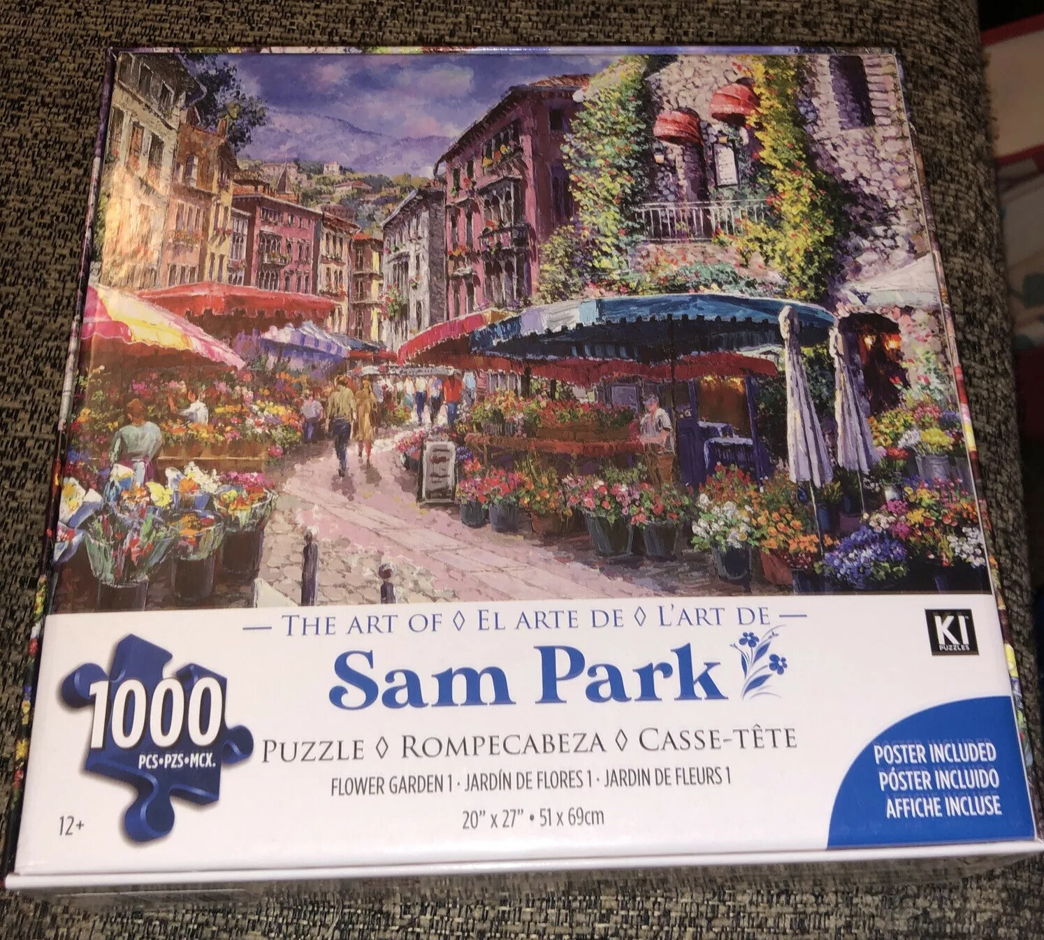 Sam park Puzzle 1000 Pieces The Art Of Sam Park Flower Garden 27 X 20 ...