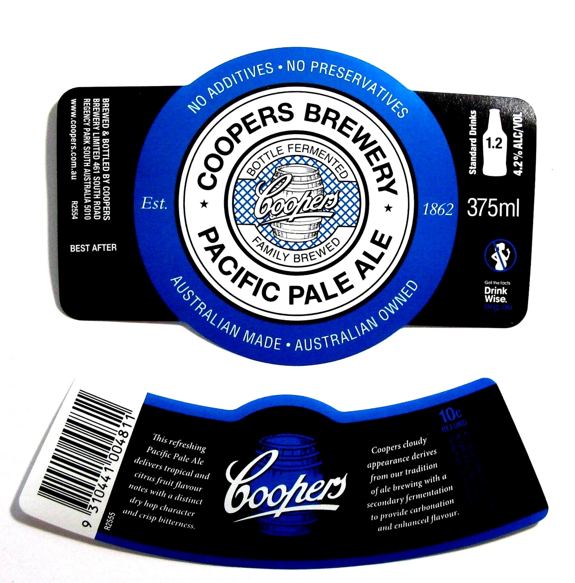Coopers Beer Labels