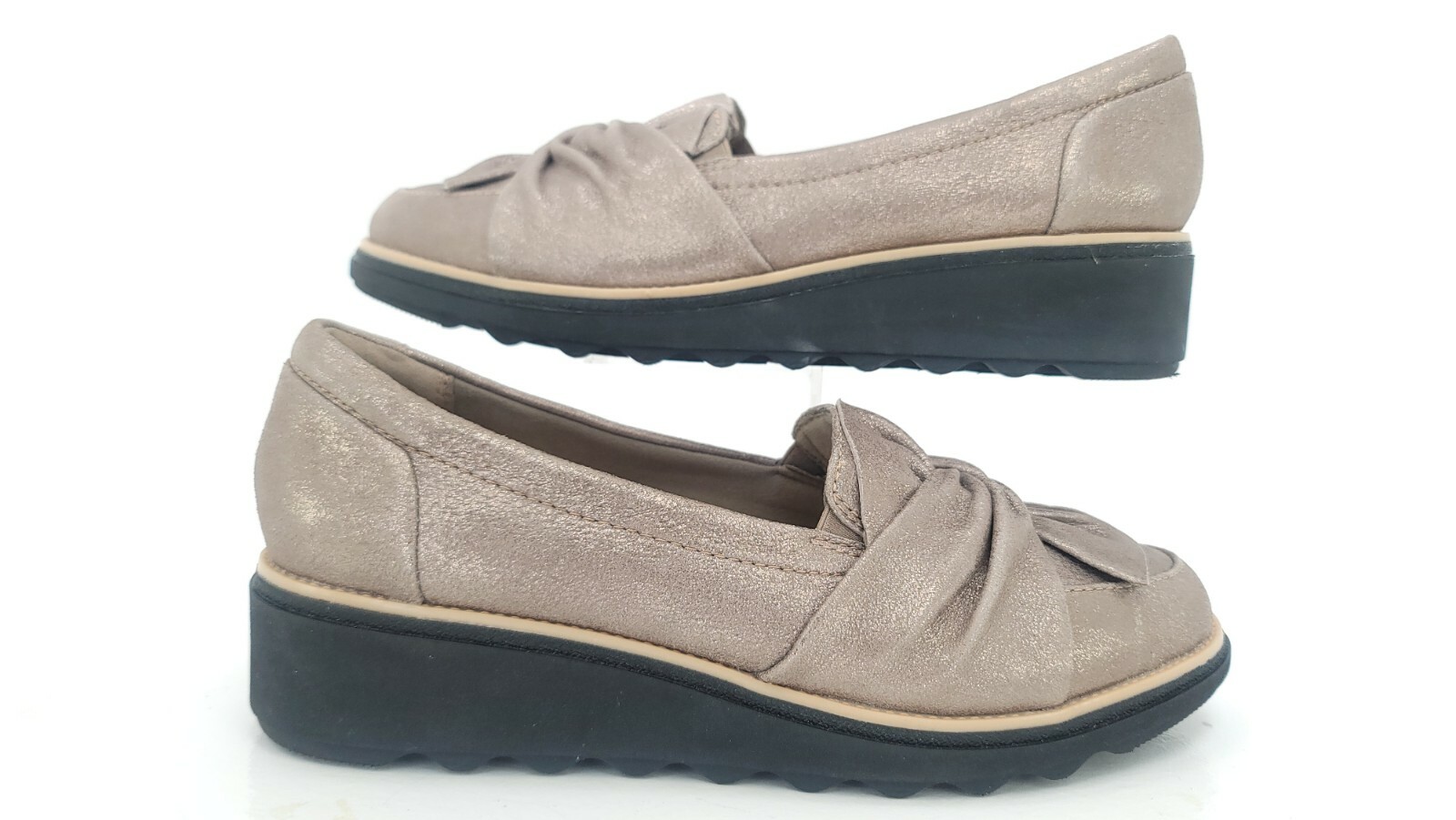Clarks Collection Suede Slip-On Loafers-Sharon Dasher… - Gem