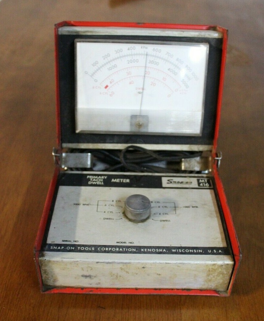 Snap-on MT416, Primary Tach Dwell Meter model C *Untested* | eBay