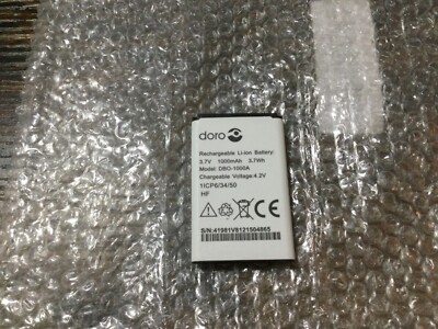 GENUINE DORO DBO-1000A BATTERY FOR DORO 1372 / 2404 / 1370 1000mAh ...