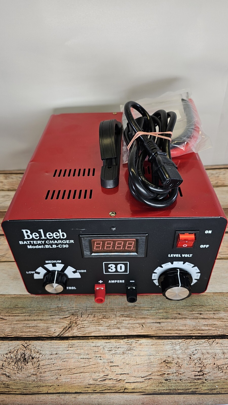 Beleeb Adjustable Battery Charger 12V 24V 36V 48V 60V 72V Smart LCD ...