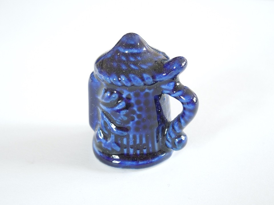 Beer Mug Porcelain Thimble with Coat of Arms Gran Canaria | eBay