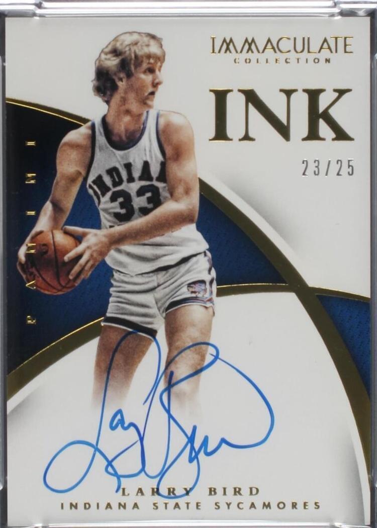 2015 Panini Immaculate Collection Collegiate - Immaculate Ink Larry ...
