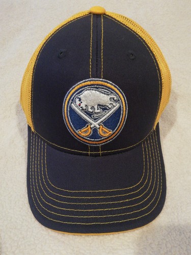 New Buffalo Sabres Boys NHL Adjustable Snapback Cap Hat Yellow /Blue | eBay