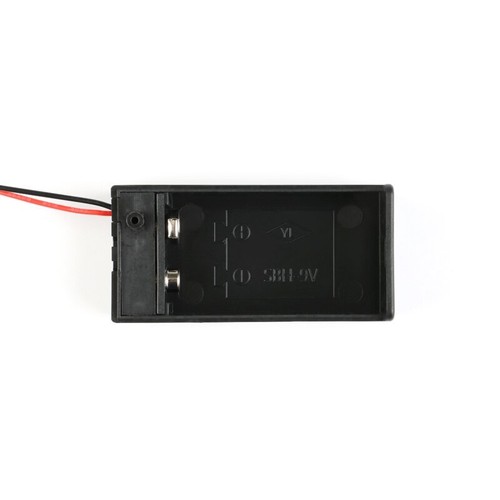 9V Power Battery Box 6f22 Battery Base 9V with Red and Black Wire ...