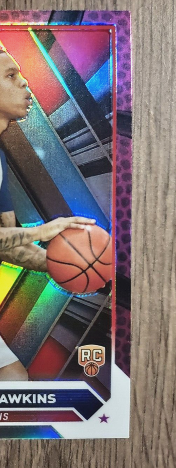 2023-24 Topps Chrome Basketball Pink Basketball SP Jordan Hawkins RC ...