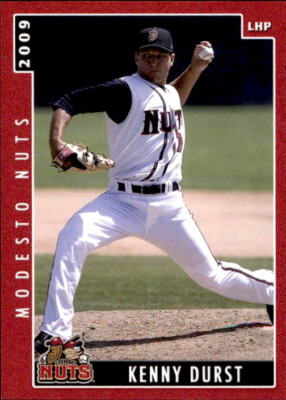 2009 Modesto Nuts Grandstand #9 Kenny Durst Point Pleasant West ...