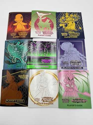 Pokemon ETB Players Guide Book Lot Of 9 | eBay
