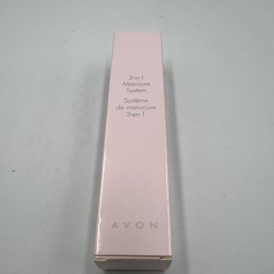 Avon 3-in-1 Manicure System Pink Battery Operated Nail Care Tool NOS ...