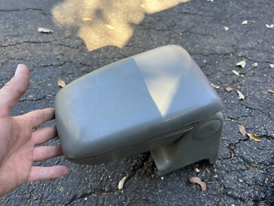 1989 Ford Mustang Smoke Gray Center Console ARMREST NEW Pad Factory OEM ...